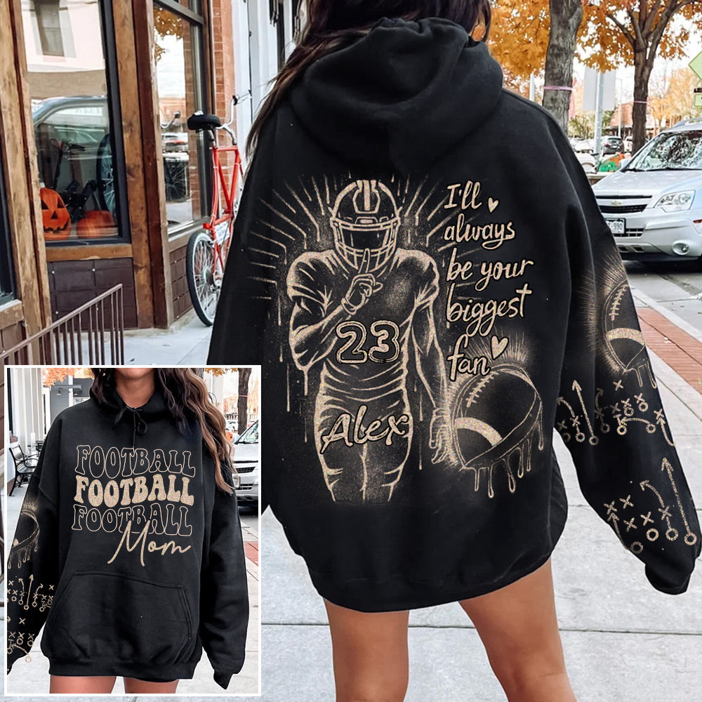 Custom Bleach Style Football Player Football Shirt Gift For Football F ...