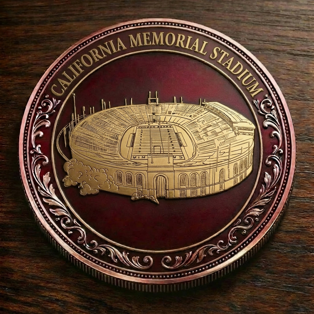 Custom Stadium Commemorative Coin California Memorial Stadium - Califo ...