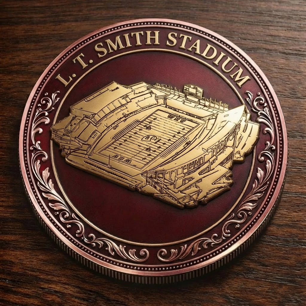 Custom Stadium Commemorative Coin L.T. Smith Stadium - Western Kentuck ...